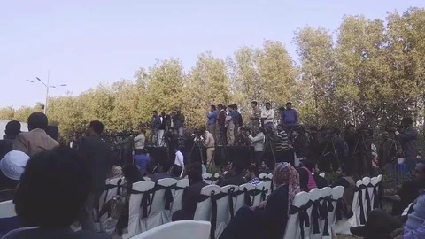 Huge Media coverage cameras paparazzis c... | Stock Video | Pond5