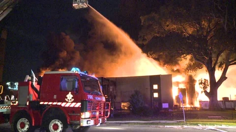 Fire Fighting Scenario Stock Video Footage | Royalty Free Fire Fighting ...