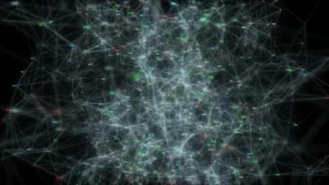 Huge rotating information bubble. Seamle... | Stock Video | Pond5