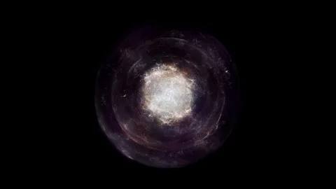 Huge space inflation | Stock Video | Pond5