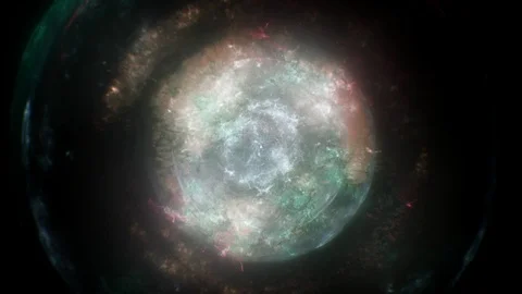 Huge space inflation | Stock Video | Pond5