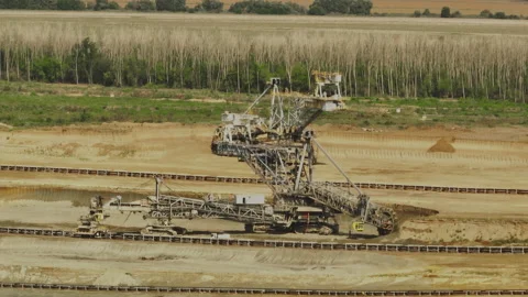 Strip Mining Stock Footage ~ Royalty Free Stock Videos | Pond5