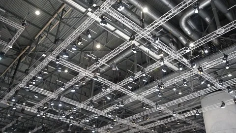 Ceiling Truss Stock Videos – Royalty-Free HD & 4K Videos