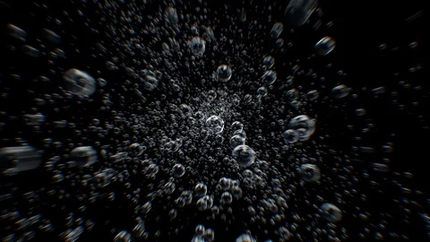 Huge Underwater Explosion of Bubbles on ... | Stock Video | Pond5