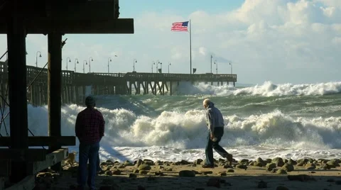 Large Beach Waves Stock Videos – Royalty-Free HD & 4K Videos