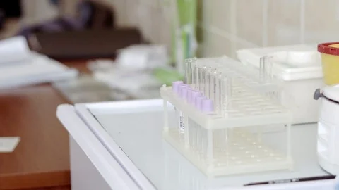 Human blood and dna laboratory, genetic ... | Stock Video | Pond5