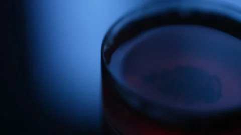 human blood on a medical laboratory. sci... | Stock Video | Pond5