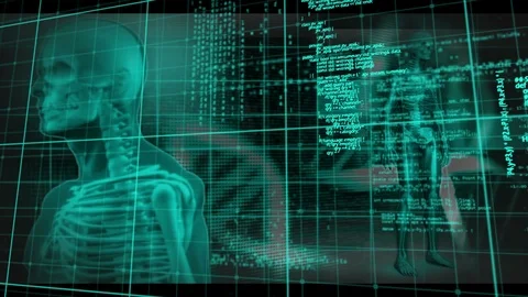 Revolving Dna Strand Stock Video Footage | Royalty Free Revolving Dna ...