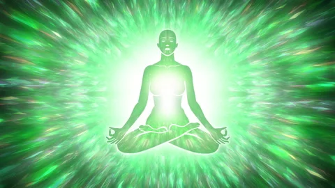 Human body silhouette with glowing green... | Stock Video | Pond5