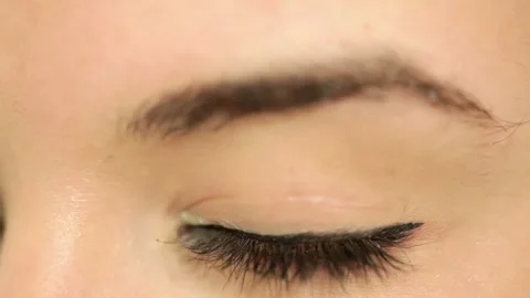 Human Close up eye blinking, Blinking Ey... | Stock Video | Pond5