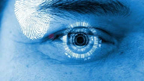 Human Eye Identification Scan Technology... | Stock Video | Pond5