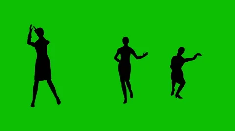 A human figure on a green screen | Stock Video | Pond5