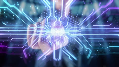 Human Hand Human Finger Touch Screen Stock Video Footage | Royalty Free ...