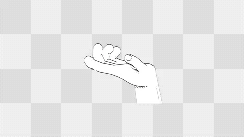Human hand making beckoning, offering ge... | Stock Video | Pond5