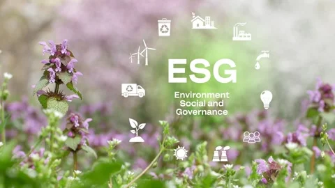 Human hand presses the ESG icon on the t... | Stock Video | Pond5