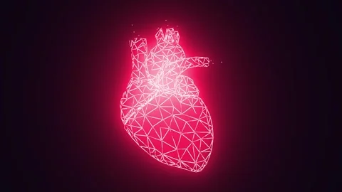 Human Heart Beating Animation | Stock Video | Pond5