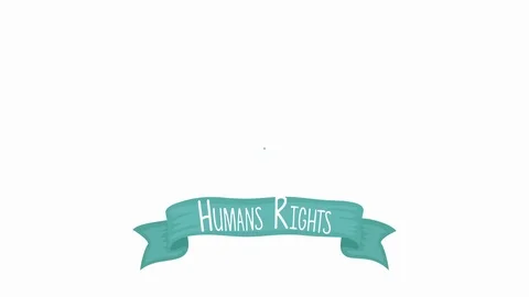 Animation Human Rights Stock Video Footage | Royalty Free Animation ...