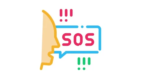 Sos Icons Stock Video Footage | Royalty Free Sos Icons Videos | Pond5