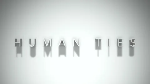 human ties 3D title animation with shado... | Stock Video | Pond5