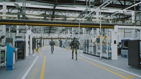 Humanoid Robot Production Stock Videos – Royalty-Free HD & 4K Videos ...