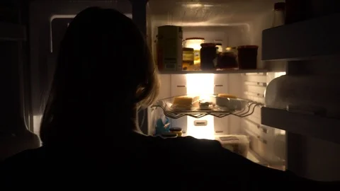 Fridge Night Stock Video Footage | Royalty Free Fridge Night Videos | Pond5
