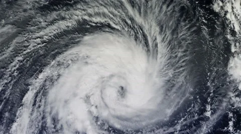 The hurricane, tornado, over the ocean... | Stock Video | Pond5