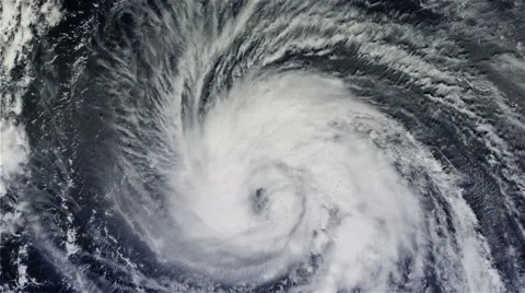 The hurricane, tornado, over the ocean.... | Stock Video | Pond5