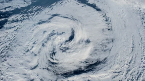 The hurricane, tornado, over the ocean.... | Stock Video | Pond5