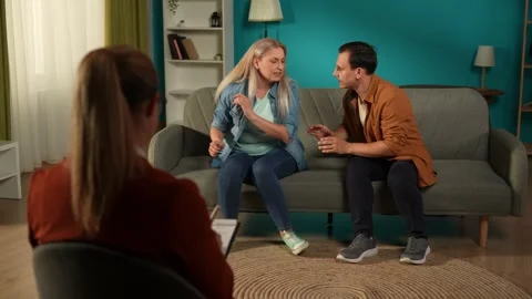 Arguing Husband and Wife Stock Footage ~ Royalty Free Stock Videos | Pond5