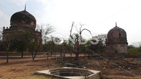 Hyderabad Seven Tombs. Qutb Shahi Tombs, Hyderabad India ~ Hi Res ...