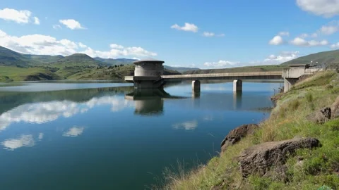 Hydro electric power: Water intake in pi... | Stock Video | Pond5