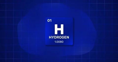 Hydrogen Periodic Table Square