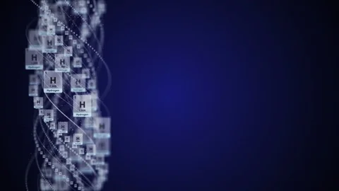 HYDROGEN MOLECULE, Animation, Rendering,... | Stock Video | Pond5