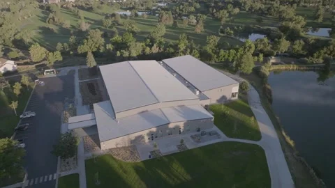 Hyland Hills Sports Complex Aerial Zoom | Stock Video | Pond5