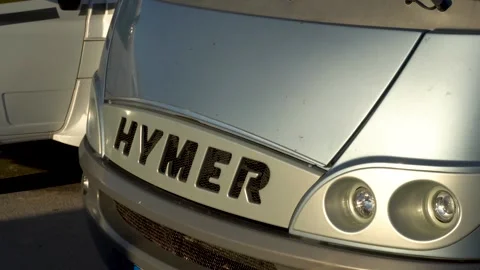 Hymer German Motorhome caravan manufactu... | Stock Video | Pond5