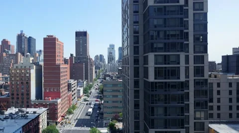 hyper lapse shot of modern city skyline ... | Stock Video | Pond5