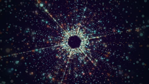 Hyper space multiverse abstract backgrou... | Stock Video | Pond5