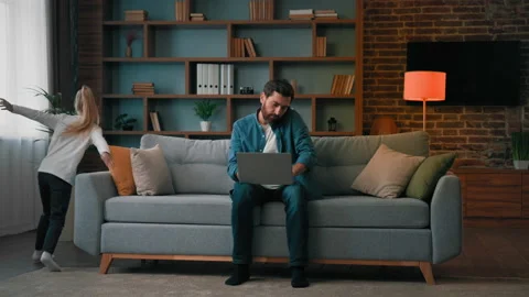 Hyperactive playful kid girl child runni... | Stock Video | Pond5