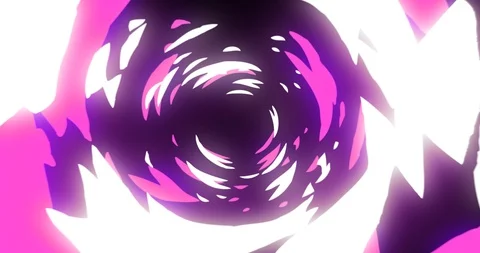 Hyperspace Cycle Pink Transitions Cartoo... | Stock Video | Pond5