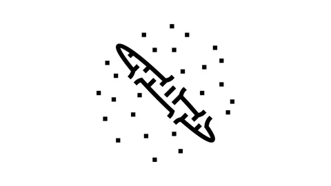 hypertrophic scar line icon animation | Stock Video | Pond5