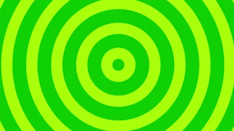 Hypnosis circles green and light green. ... | Stock Video | Pond5