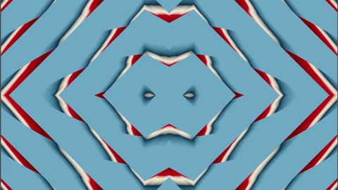 Hypnotic abstract animation. close up of... | Stock Video | Pond5