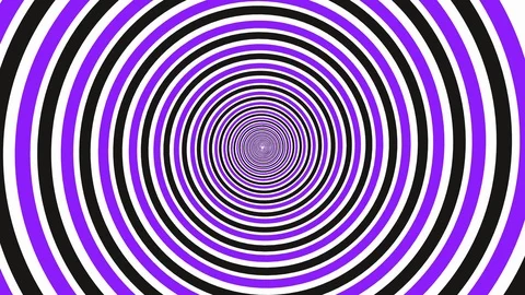 Hypnotic rotating spiral - seamless loop | Stock Video | Pond5