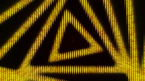 Hypnotic triangle pattern background. An... | Stock Video | Pond5