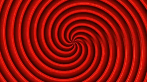Hypnotizing red whirlpool spiral transit... | Stock Video | Pond5