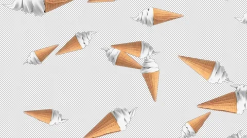 Ice Cream Falling Stock Videos – Royalty-Free HD & 4K Videos | Pond5