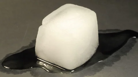 Melting Ice Cube Stock Videos – Royalty-Free HD & 4K Videos | Pond5