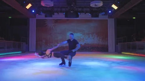 Ice Skating Spin Stock Footage ~ Royalty Free Stock Videos | Pond5