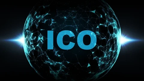 ICO background. | Stock Video | Pond5