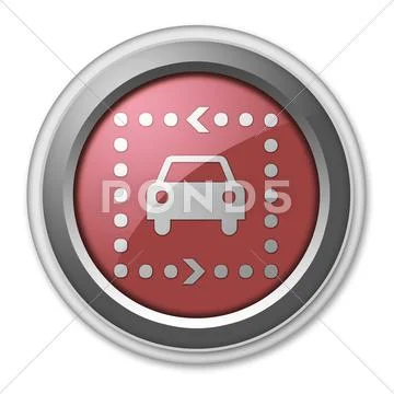 Icon, Button, Pictogram Driving Tour: Royalty Free #57786802